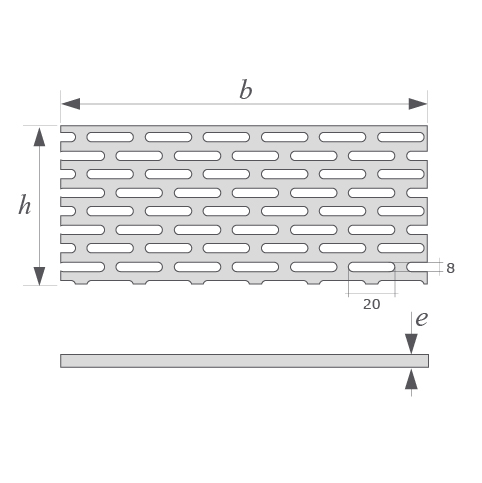 PERFIL ARTICULADO GALVANIZADO
